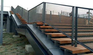 XG-11 Raised Catwalk Expanded Metal ASTM A123 Expanded Metal Steel Grating