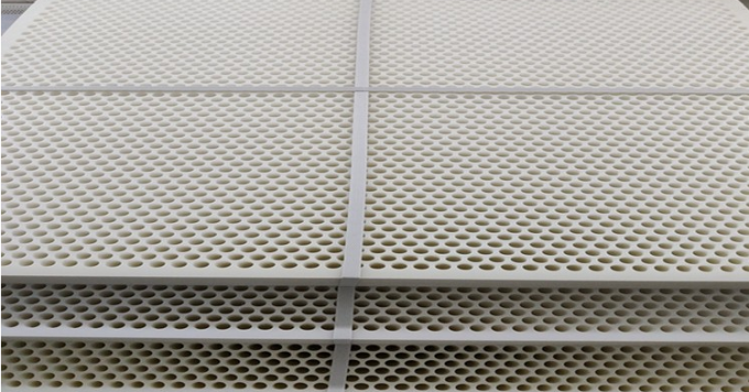 PVC Perforated Plastic Mesh Sheet Round Hole 1000*2000mm 1220*2440mm