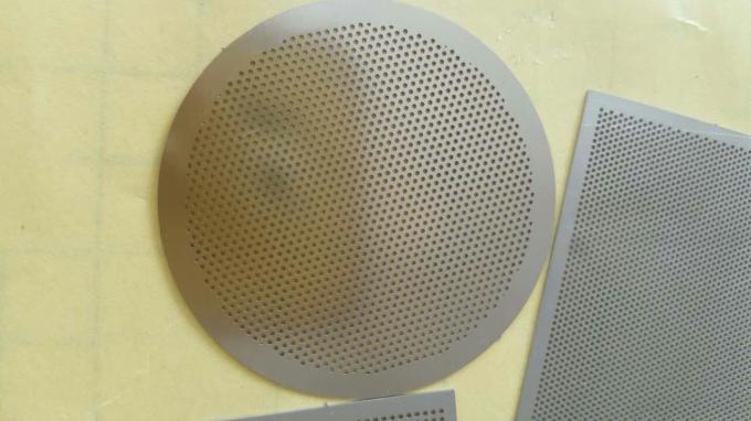 Precision Electronics Perforated Metal Mesh Ultra Fine 0.04mm Hole