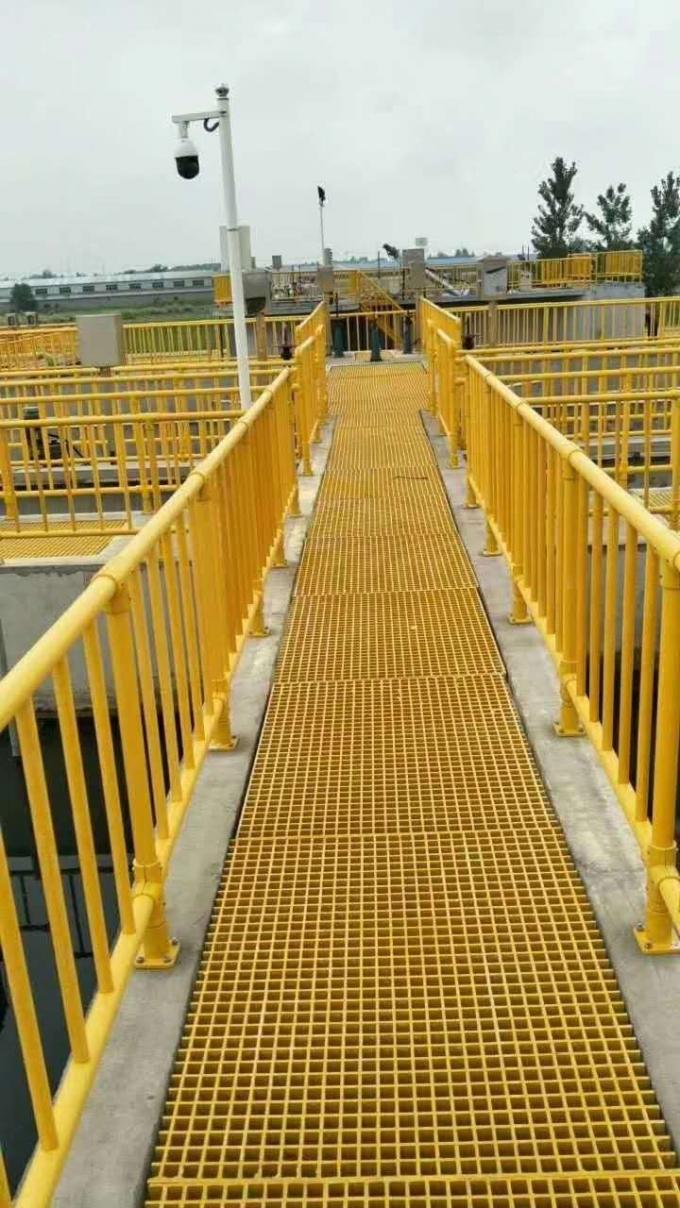 Yellow Green Fiberglass Solar Rooftop Walkway 1220*3660mm 1220*2440mm ...