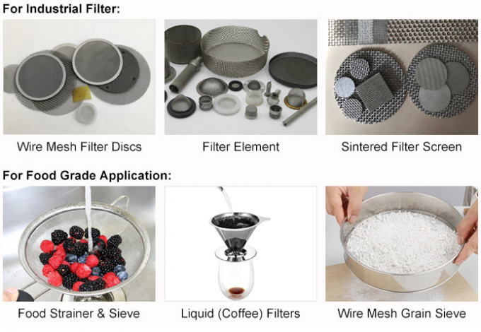 304 Stainless Steel Filter Mesh - 2800 Mesh Oil Filter Belt