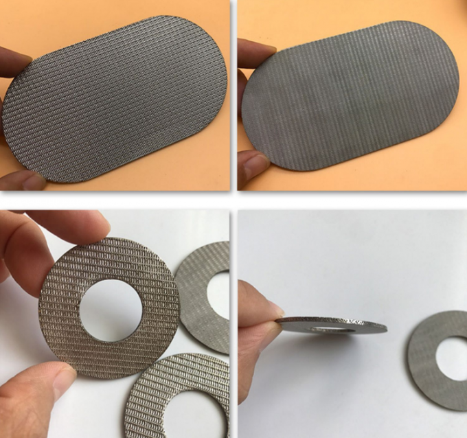 25um 40 Micron Sintered Metal 316l Stainless Steel Filter Disc Multilayer