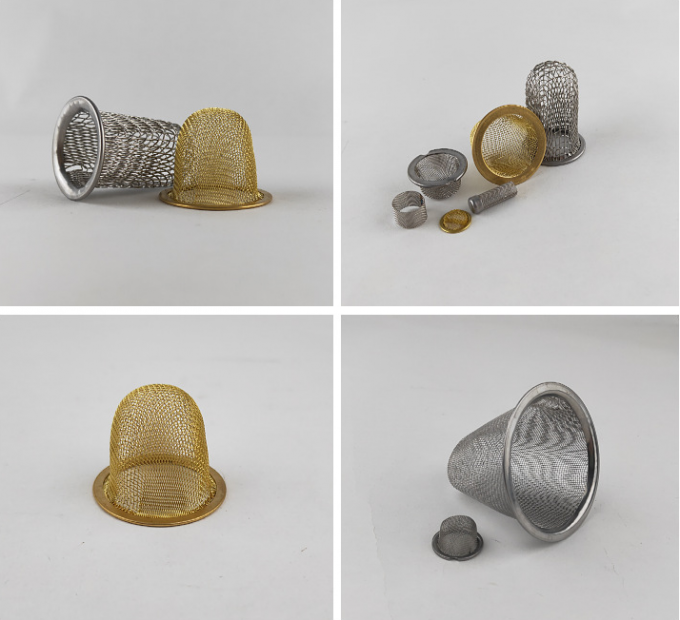 Tobacco Smoking Pipe Wire Mesh Cap Ss 304 SGS