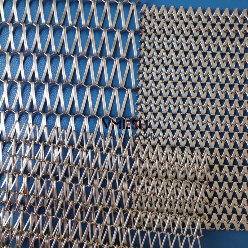 Decorative Spiral Wire Mesh Spiral Wire Mesh Decorative For Partition