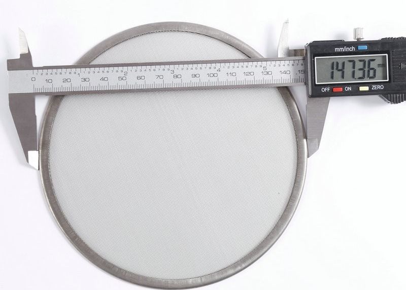 Multilayer 304 SS Filter Mesh 0.018-2.5mm Wire Mesh Filter Disc