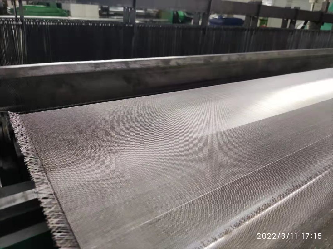 Twill Weave Stainless Steel Filter Wire Mesh Ss 304 316 Micro