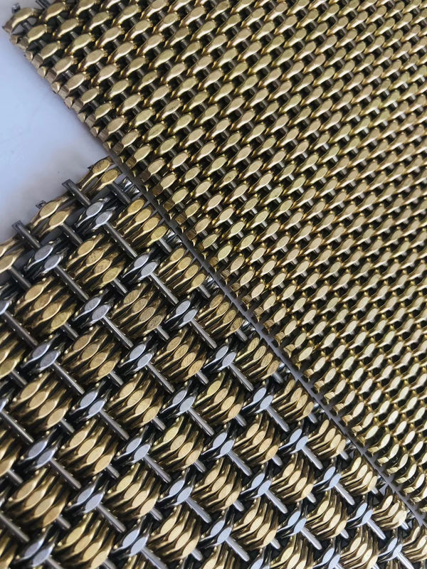 Stainless Steel Decorative 1mm Architectural Metal Mesh Screen Woven ...