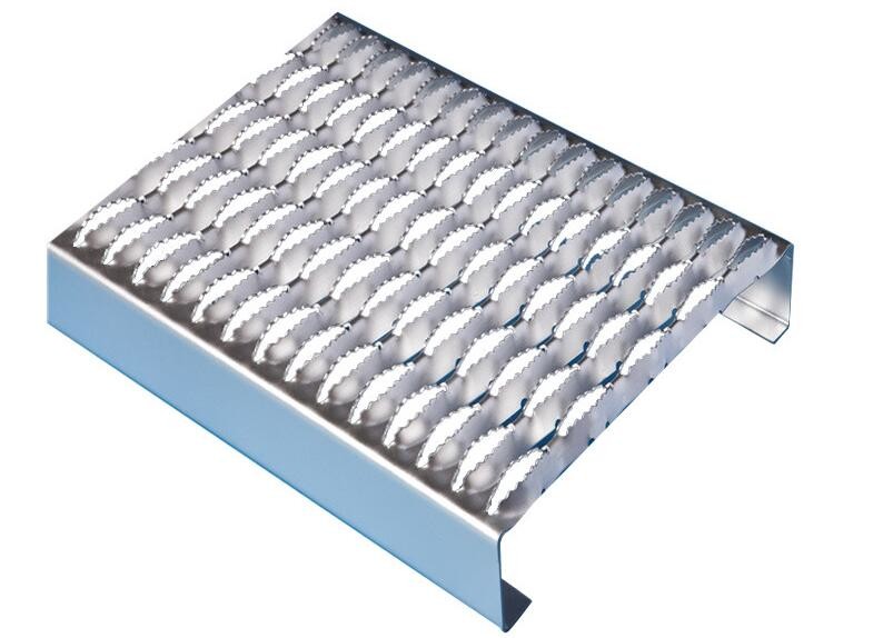 Factory Customized Serrated Diamond Hole Metal Walkway Grating