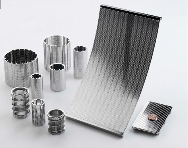 Custom Johnson Wedge Wire Screens - V-Shaped Pipe Filters