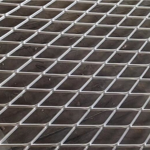Small Hole 1.22x2.44m Aluminum Expanded Metal Sheet For Decorate