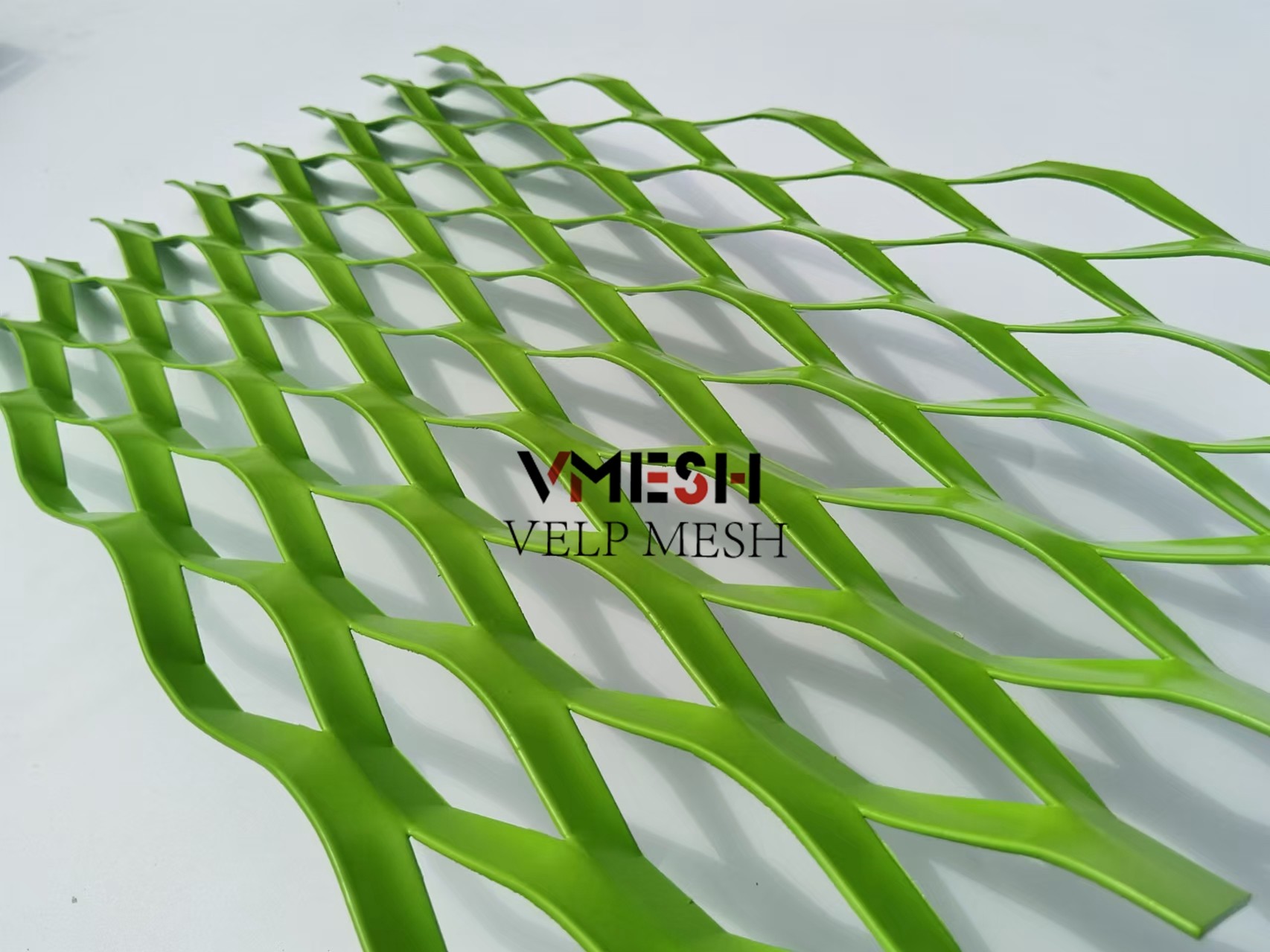 Decorative Facade Expanded Aluminium Mesh Powder Coated Screens