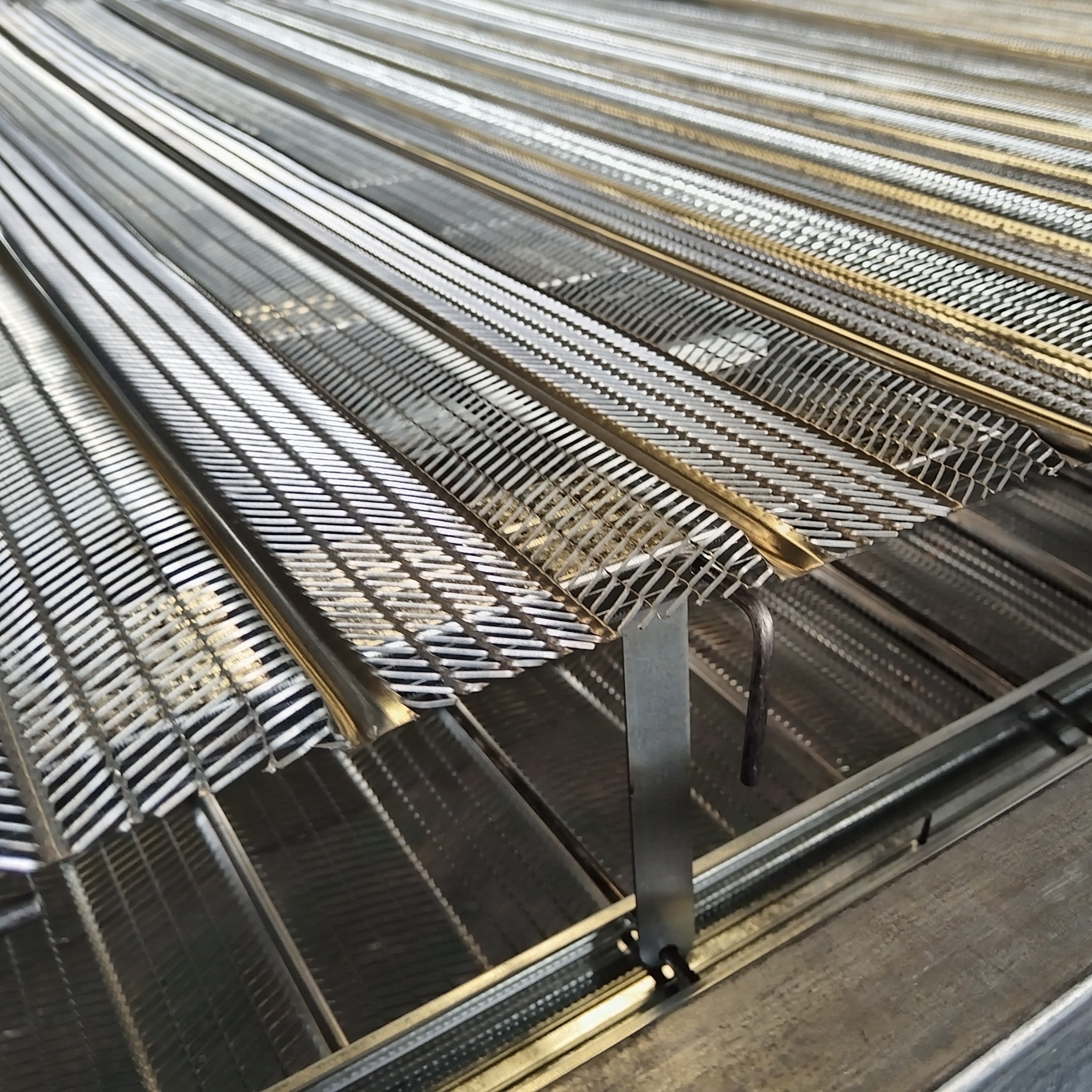 Rib Lath Concrete Formwork Construction For Building Material Mesh