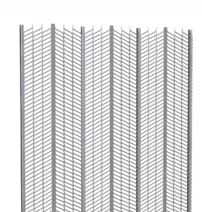 Galvanized Wall Stucco Wire Lath - 100m Rib Distance