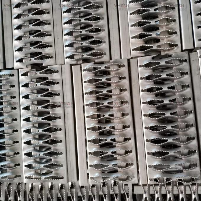 5mm Grip Strut Safety Grating Channel Aluminum Diamond Plank