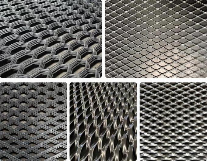 9 Gauge Galvanized Expanded Metal Mesh Aluminum Wire Mesh Panel