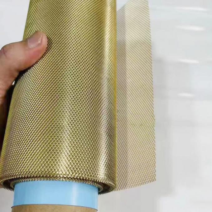 Micro Expanded Copper Mesh For Aircraft Lightning Defense