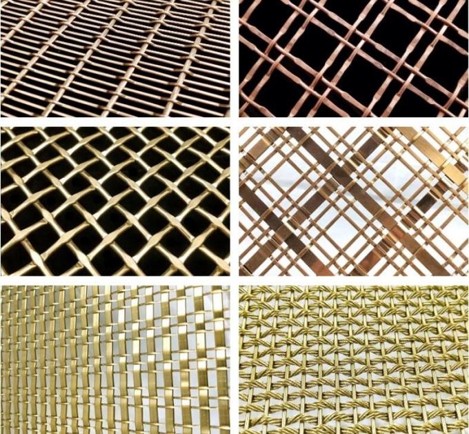 Decorative Architectural Metal Wire Mesh For Effective Fall Protection