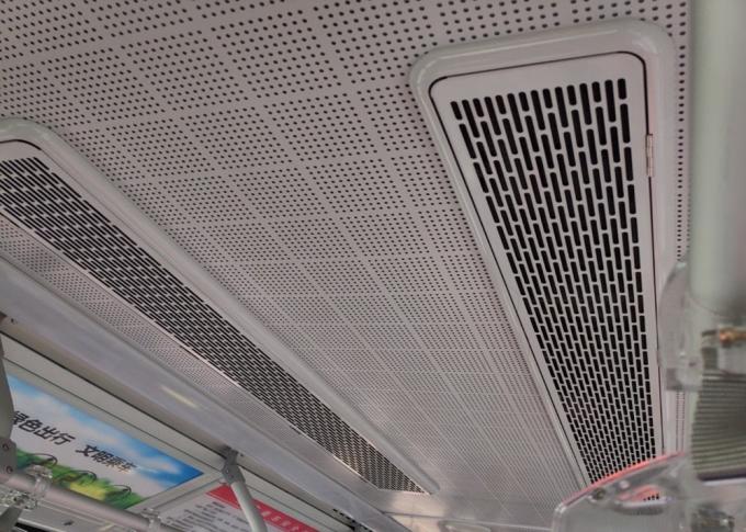 Architectural PVDF Size 1500*2500mm Perforated Metal Mesh Sheet
