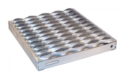 Aluminum 3003 Diamond Hole Floor Grating - Corrosion Resistant