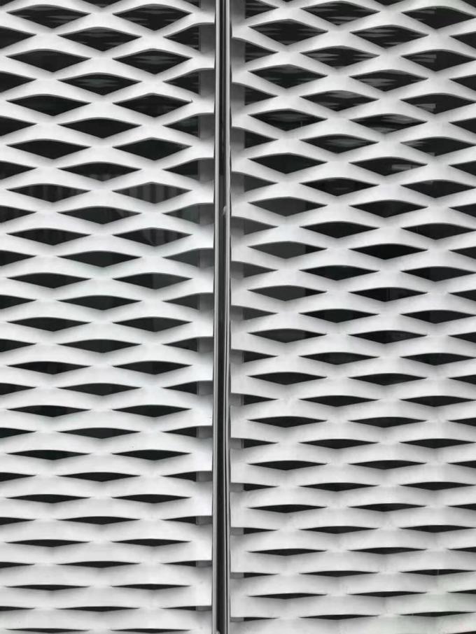 Wall Iron 6m Length Expanded Metal Panels Hexagonal Perforated Decorative