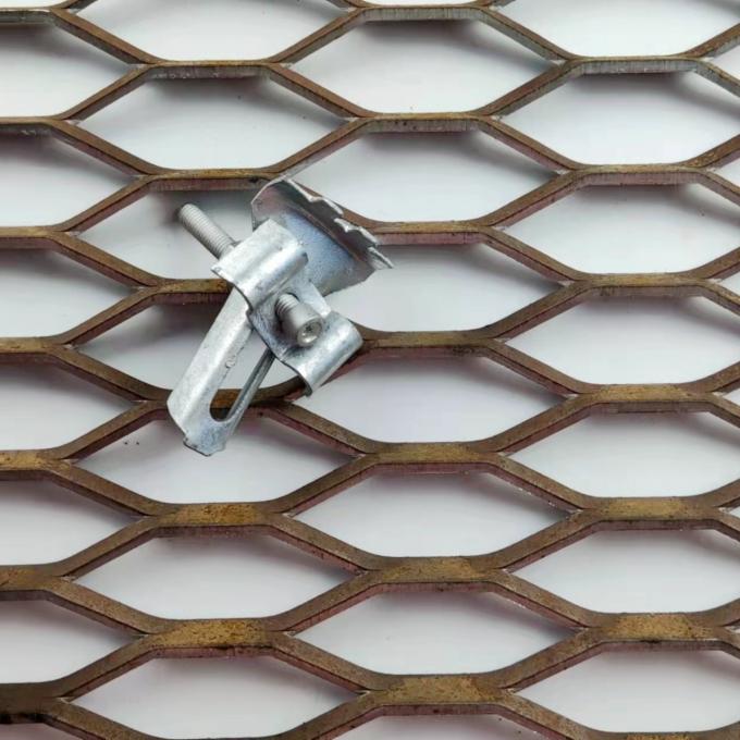 Heavy Duty 3m X 1.5m Expanded Steel Mesh Hot Dipped Galvanized ...