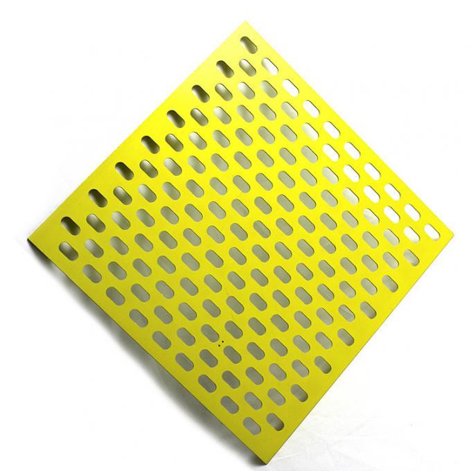 Aluminum Slotted Hole Perforated Metal Panels for Decorative Use